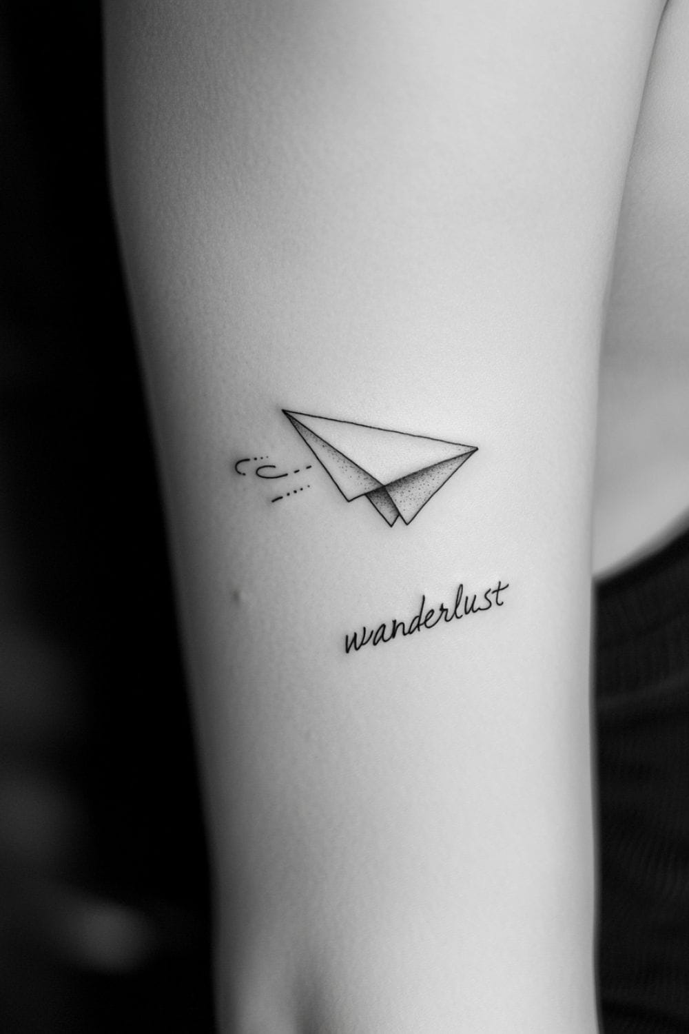 20 Dreamy Paper Airplane Tattoo Ideas For Women Womensew